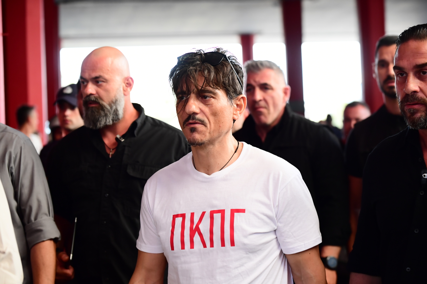 Η άφιξη του Δημήτρη Γιαννακόπουλου στο ΣΕΦ – iAnatropi.gr